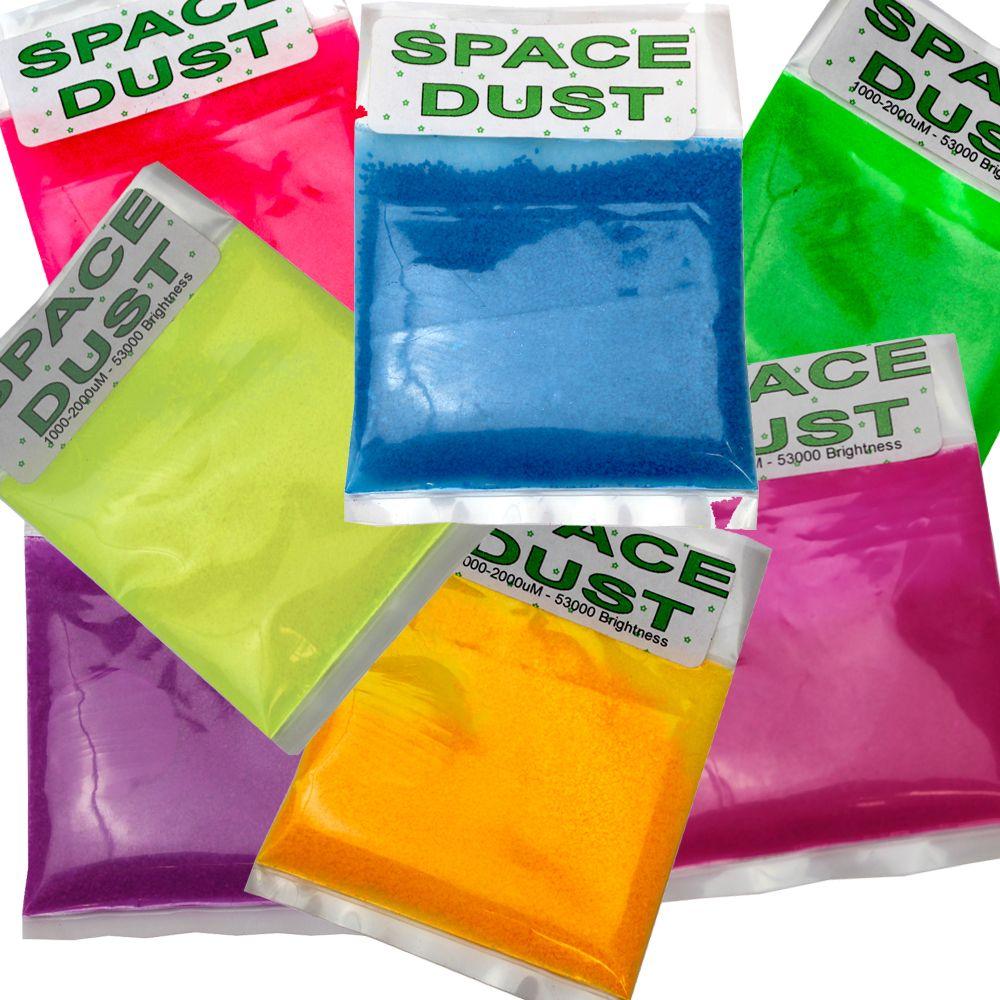 GID GDV Large Grain Glow in the Dark Sand Crystals White glows Aqua / 1oz